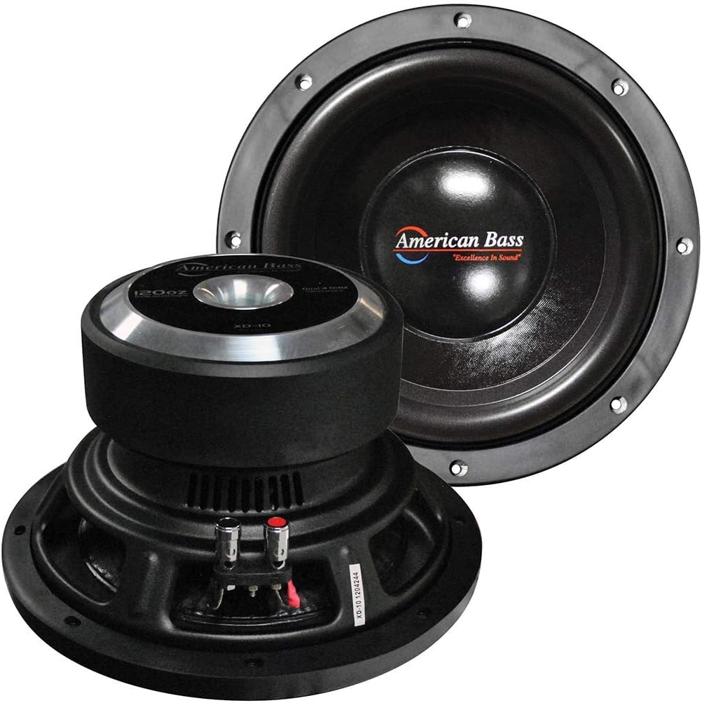 Amazon.com: American Bass ELITE1244 12 4 Ohm 1500w 150oz Mag : Electronics