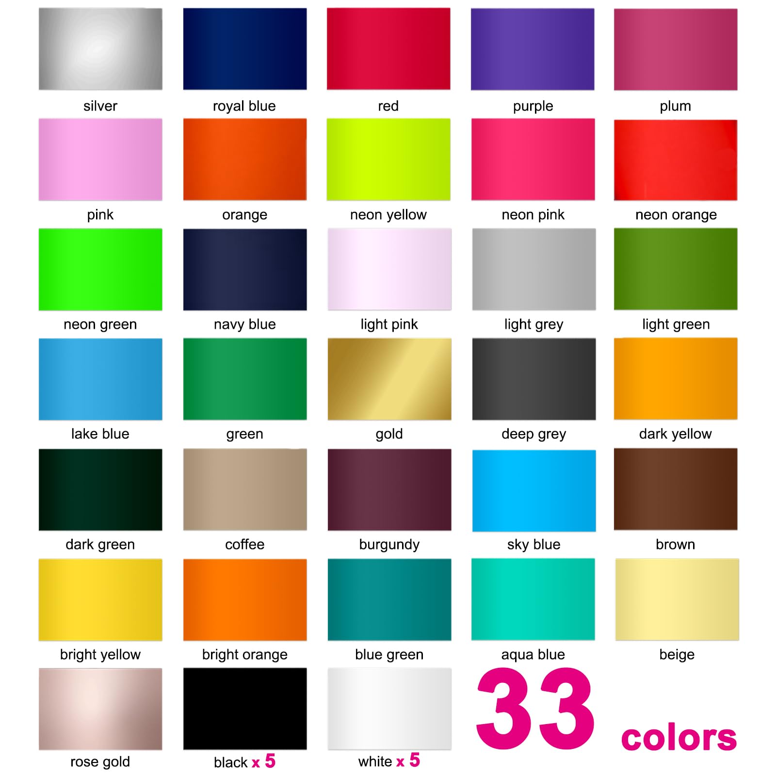 Snapklik.com : LOPASA Heat Transfer Vinyl Sheets Sampler For Cricut Joy ...