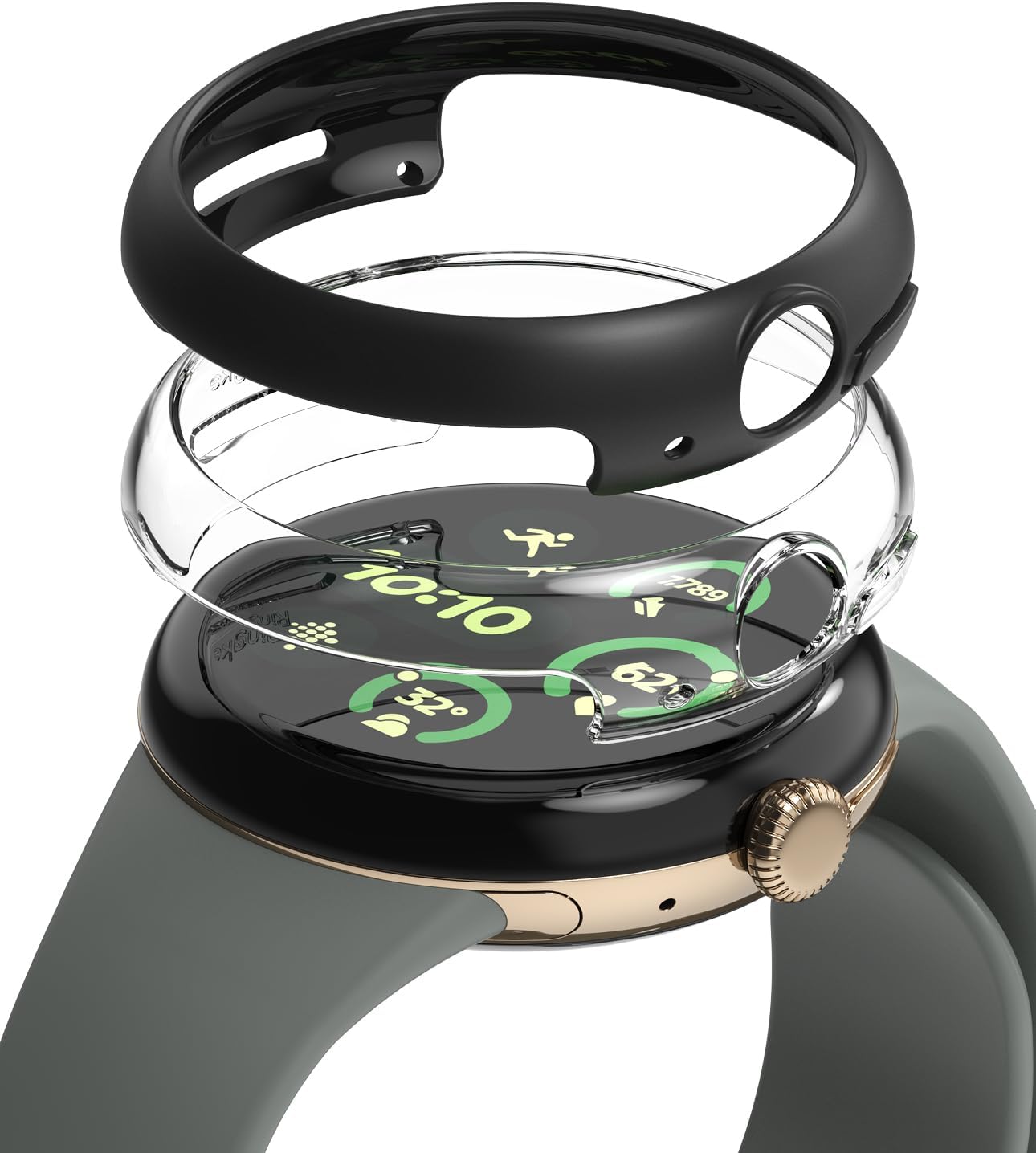 Amazon.com: Misxi 2-Pack Hard PC Screen Protector Case Compatible with ...