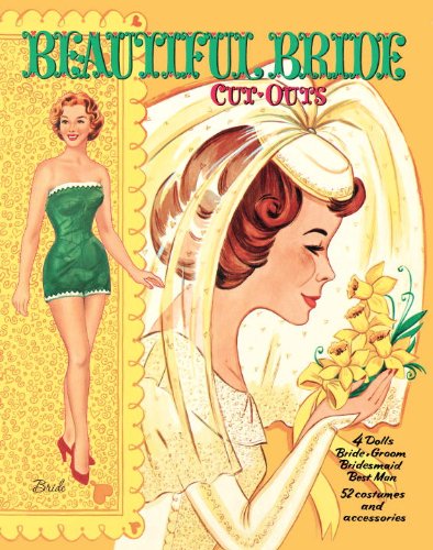 Amazon | Beautiful Bride Cut-Outs | Golden Books | Activity Books