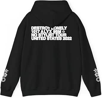 Destroy Lonely No Stylist Tour Merch Pullover Hoodies at Amazon Men’s ...