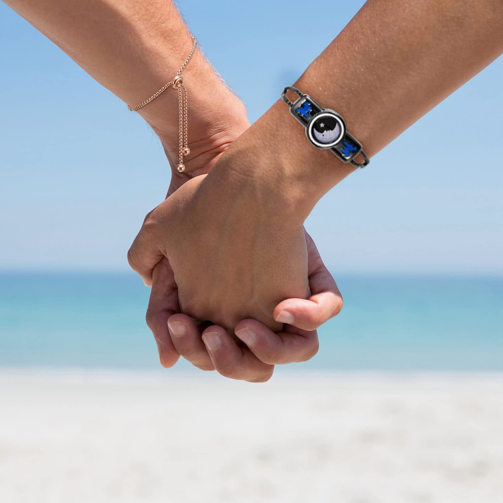 Snapklik.com : Long Distance Touch Bracelets, Send SOS SMS, Remote ...