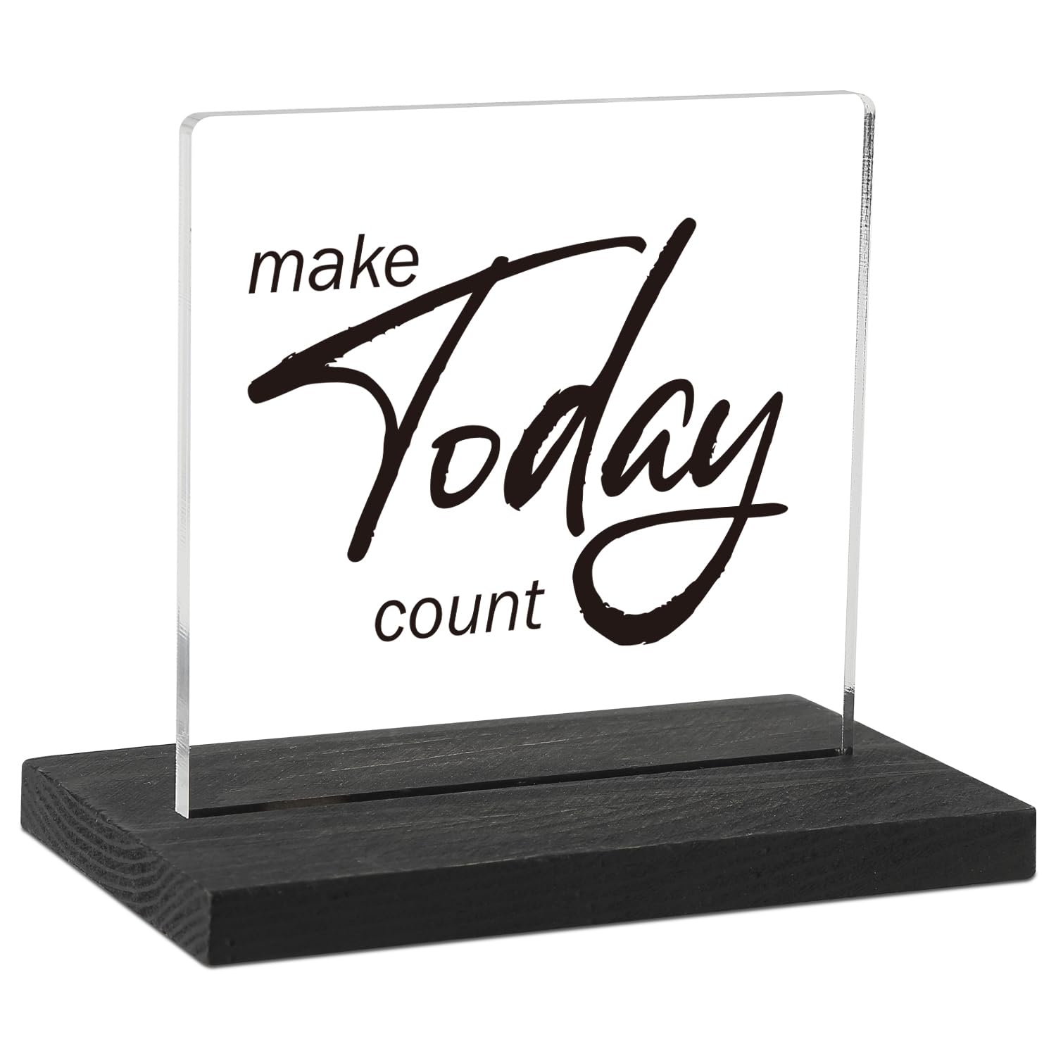 Amazon.com: Inspirational Office Decor Sign for Cubicle Decor or Desk ...