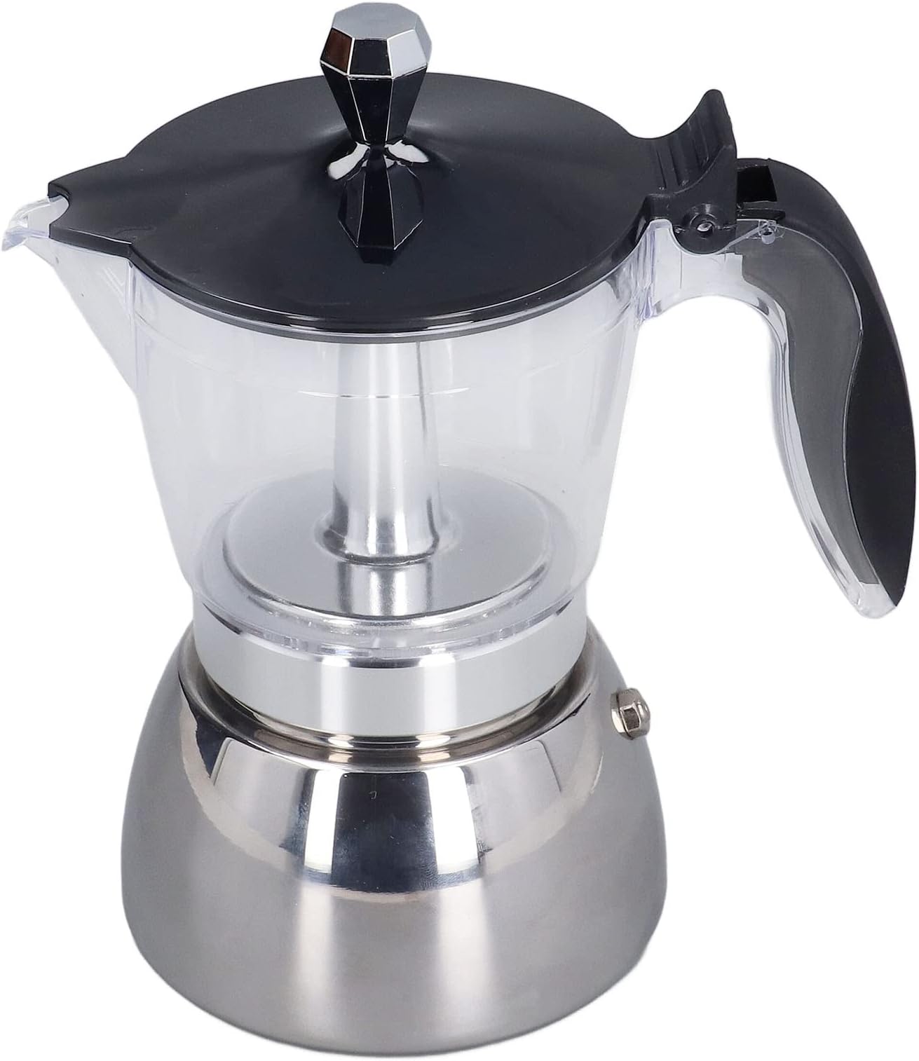 Amazon.com: JTLB 4 Cup Stainless Steel Coffee Maker Stovetop Pot Coffee ...