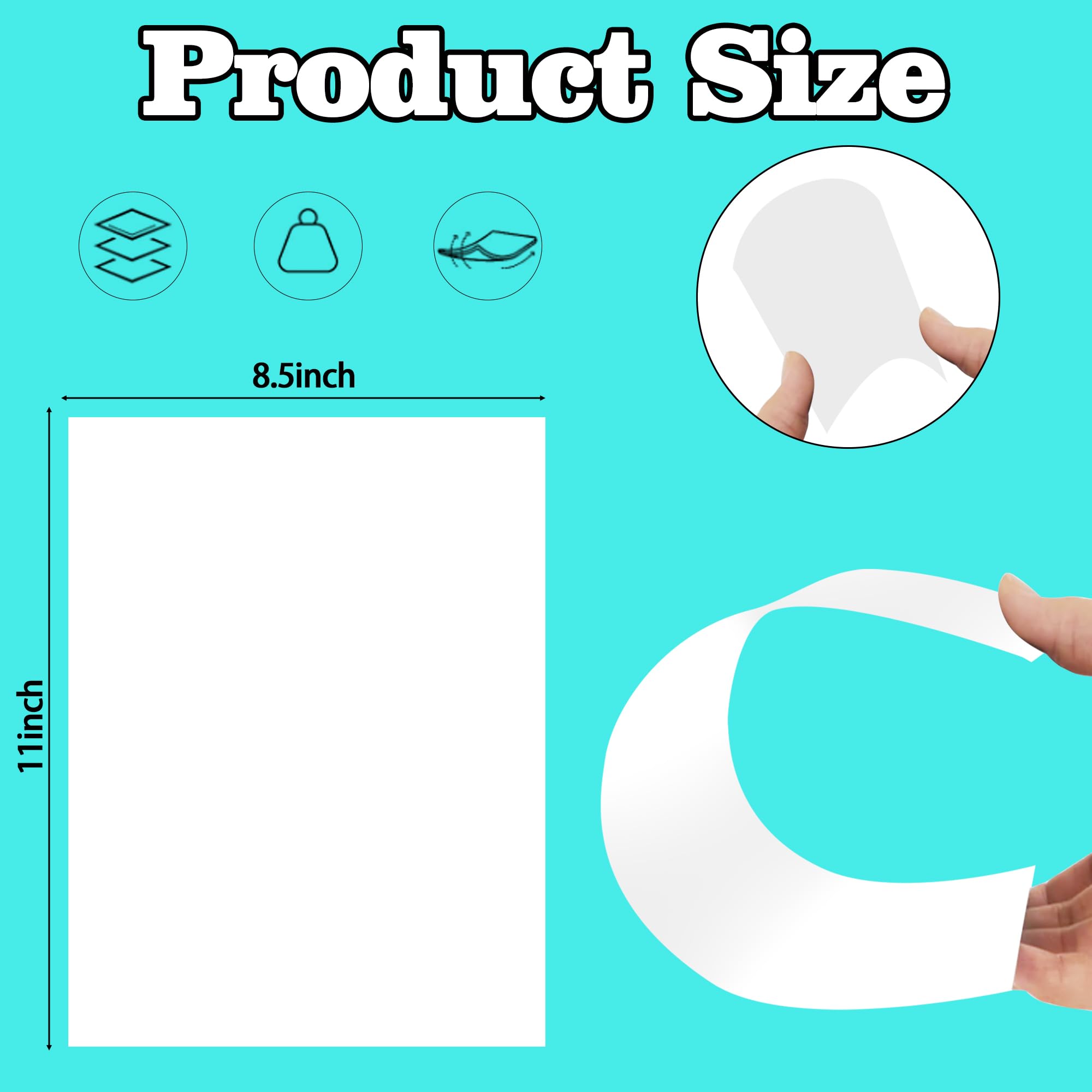 Snapklik.com : 25 Sheets Poster Boards,85x11 Inch White Poster Board ...