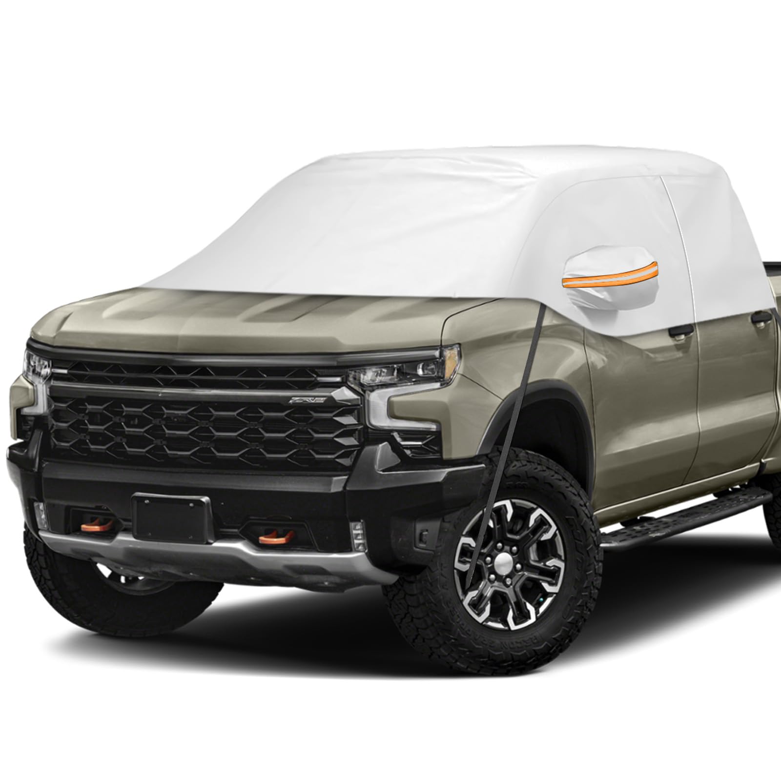 Amazon.com: Kistrba Car Cover for Full-Size Truck Crew Cab, Truck Cab ...