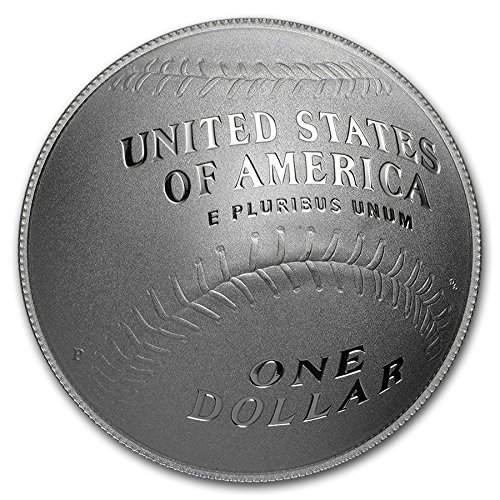 2014 P US Mint National Baseball Hall of Fame Proof Silver Dollar $1 ...