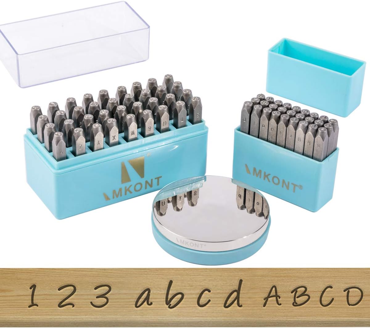 Amazon.com: Custom Font Number and Letter Stamping Tool Case (36 ...