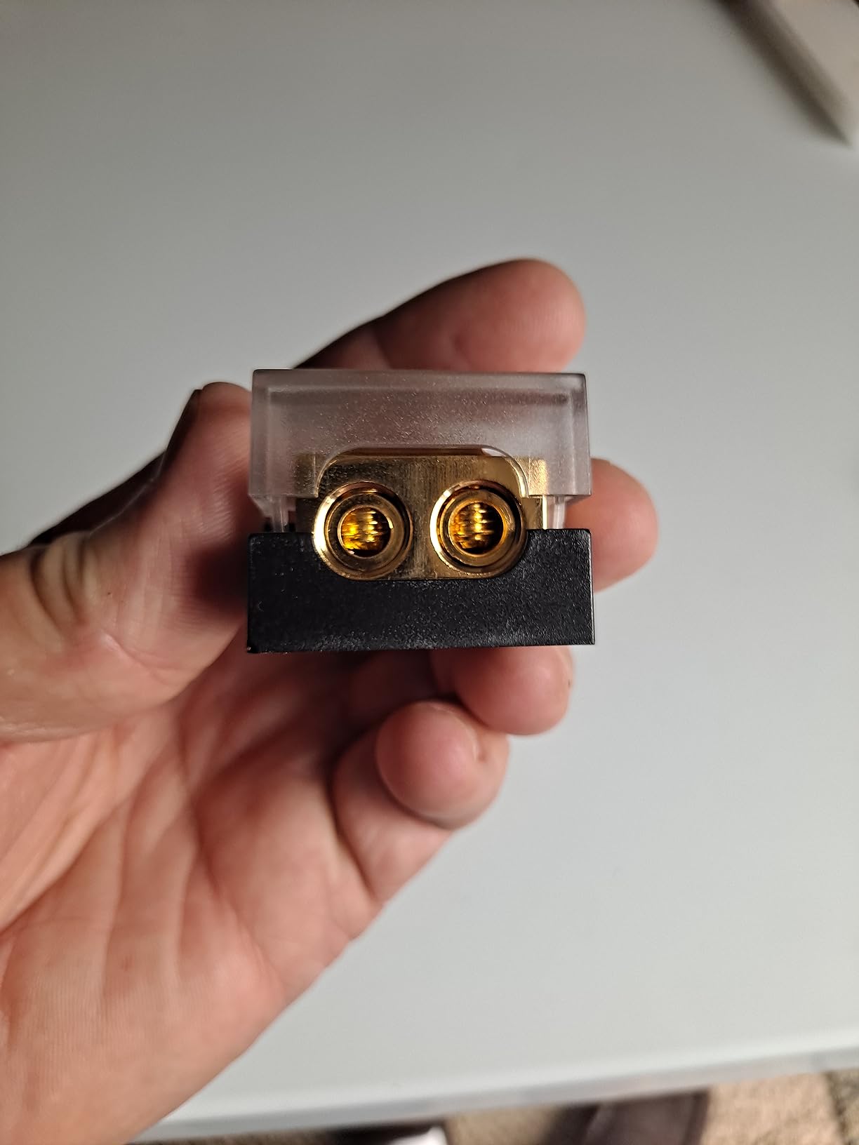 Amazon.com: RD DB 2 Way Power Distribution Block, 1 X 0/2/4 Gauge in ...