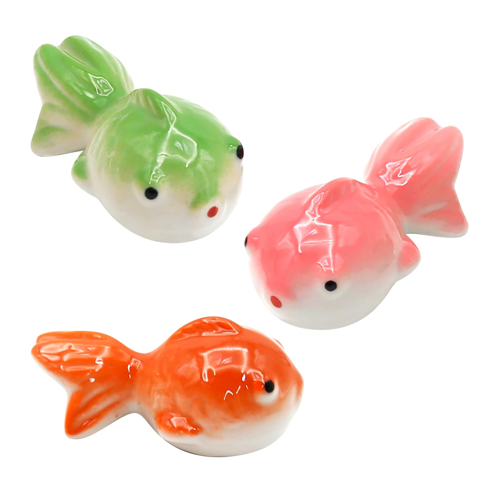 Snapklik.com : 3 Pcs Green Pink Red Floating Aquarium Decorations ...