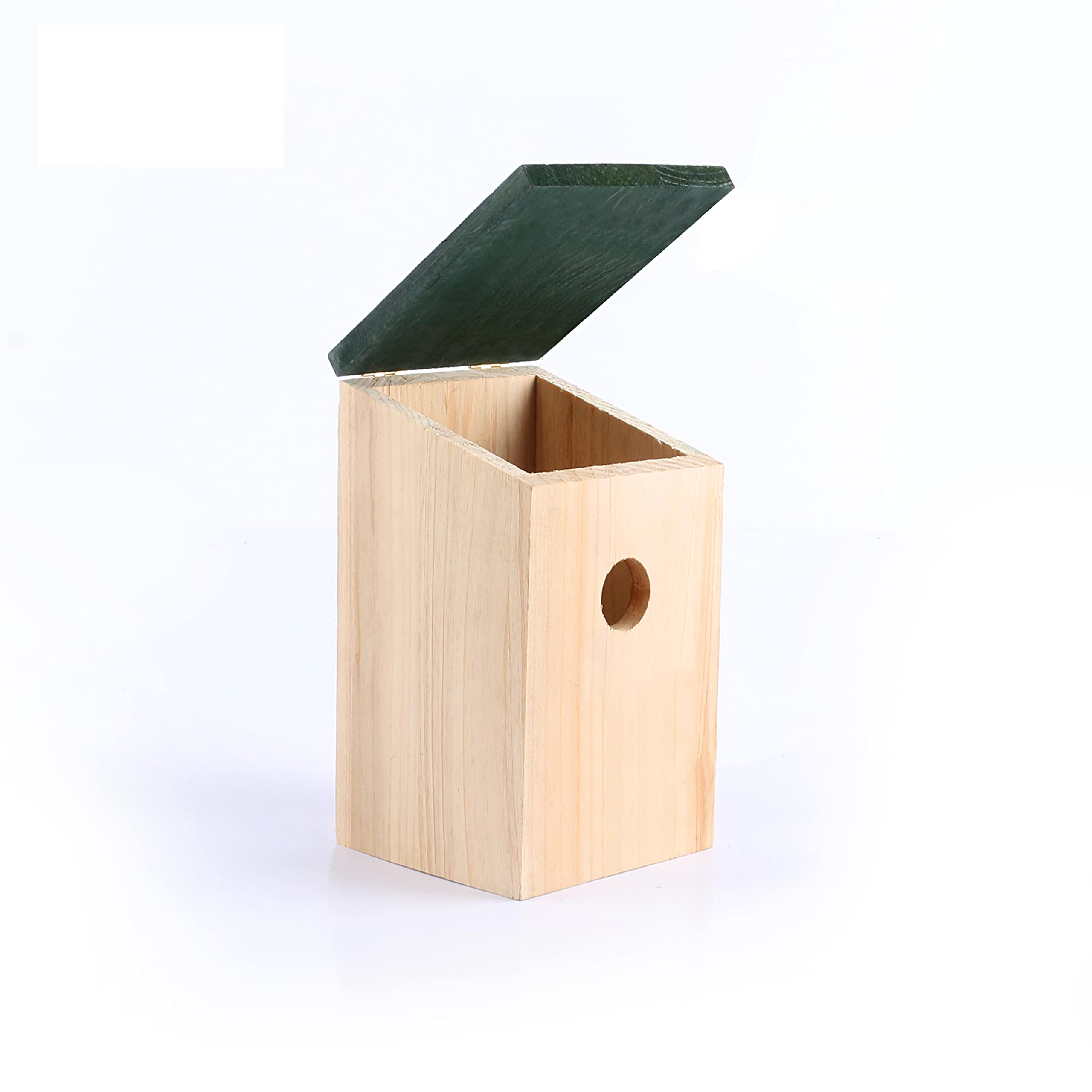 Accurate Home & Garden Wooden Bird nest box, Suitable for Small Garden ...