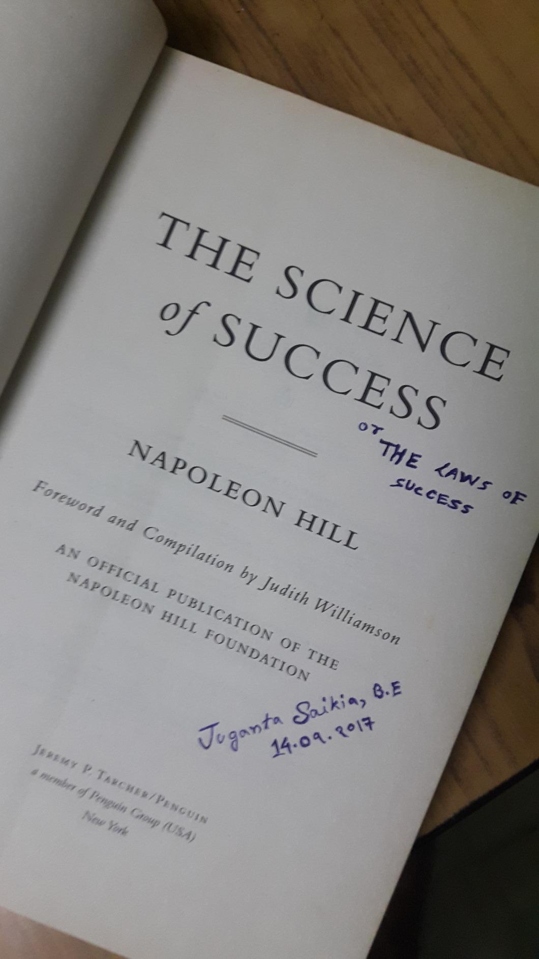 The Science of Success: Napoleon Hill's Proven Program for Prosperity ...