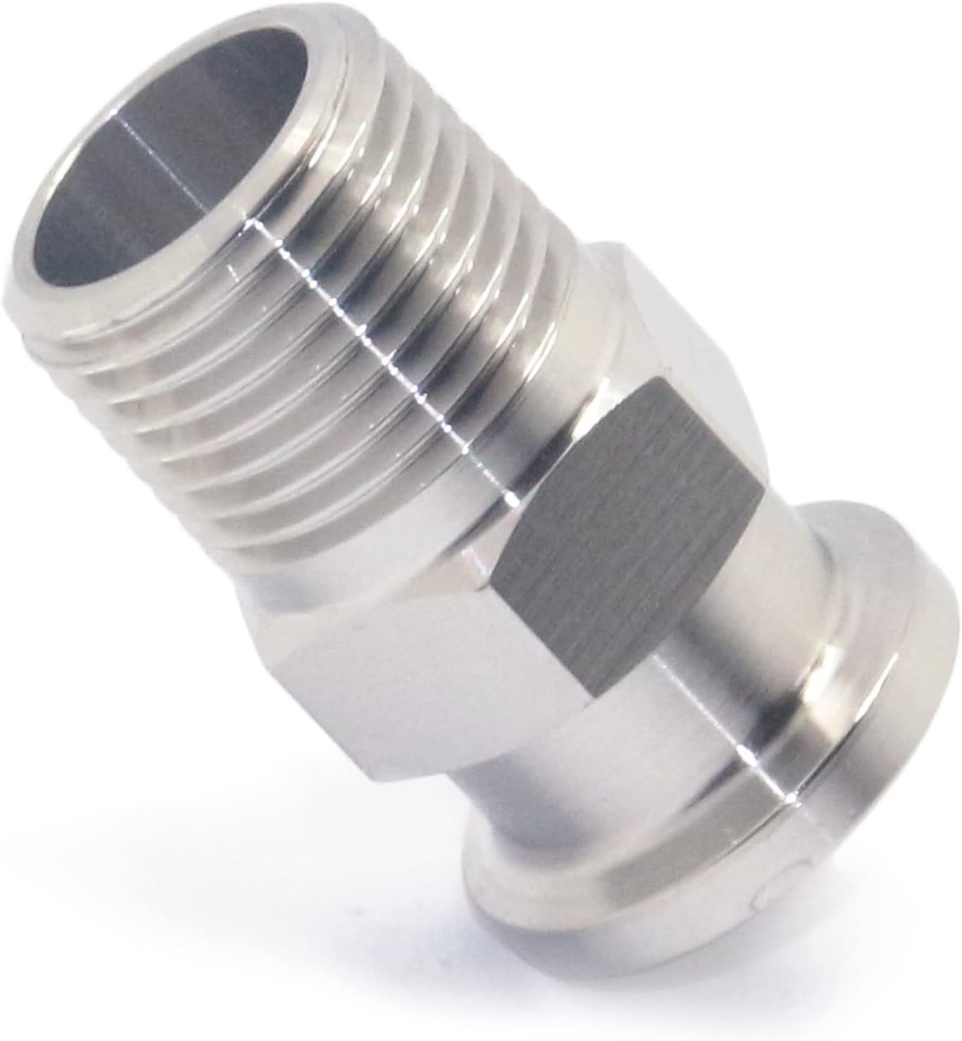 1/2" NPT pipe thread to 1/8" IPS NPS lamp nipple adapter diy Steampunk ...