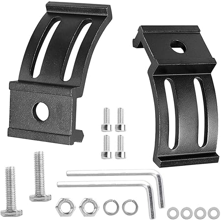 Amazon.com: LEDOPPO LED Light Bar Base Mounting Brackets Universal ...