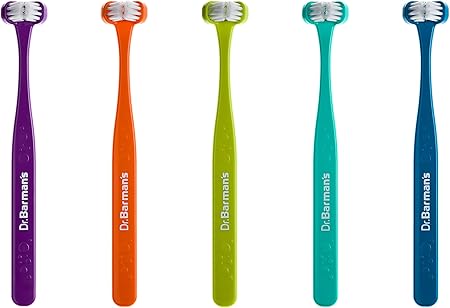 Dr. Barman's Superbrush 1 Child Baby Toothbrush, 0 to 6 Years, Triple ...