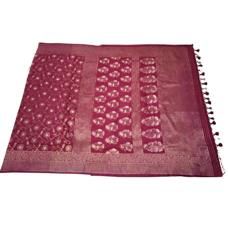 Buy OUR BRAND Authentic Bridal Antic Zari Banarasi Silk Saree for Women ...