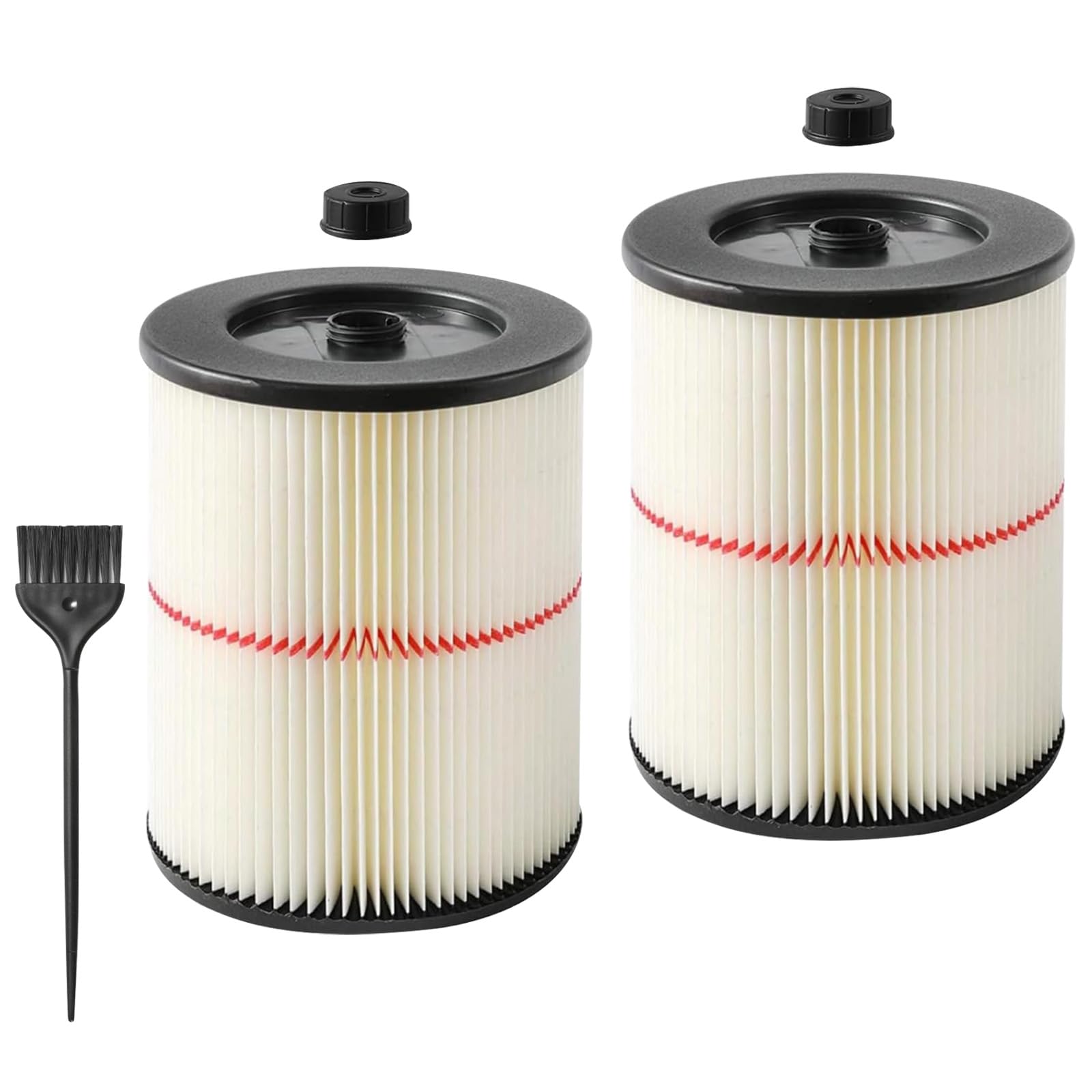 17816 Filter for Craftsman Shop Vac, Red Stripe Cartridge Filter ...