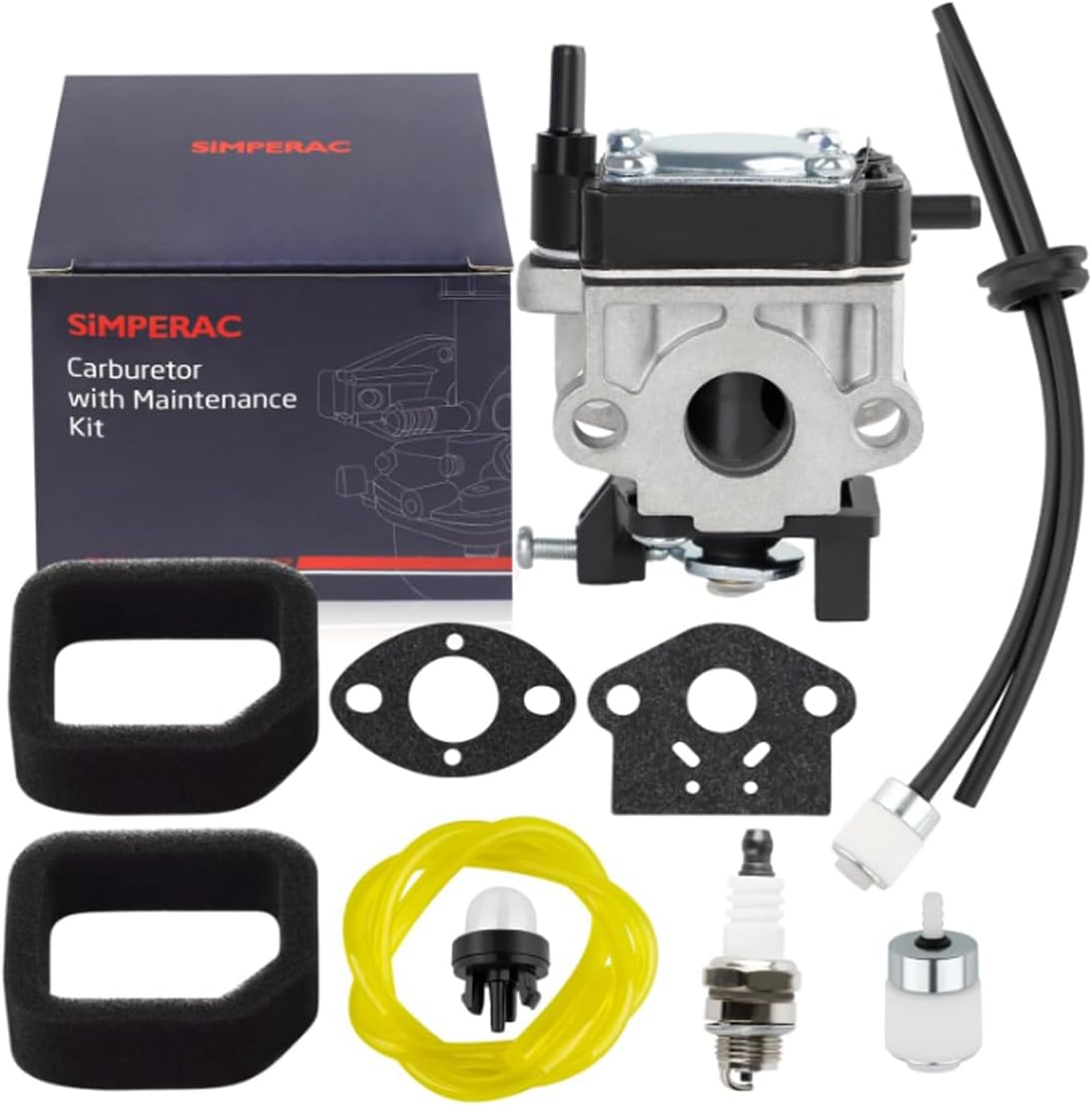 Amazon.com: SIMPERAC 308480001 Carburetor for Toro Trimmer 51978 51958 ...