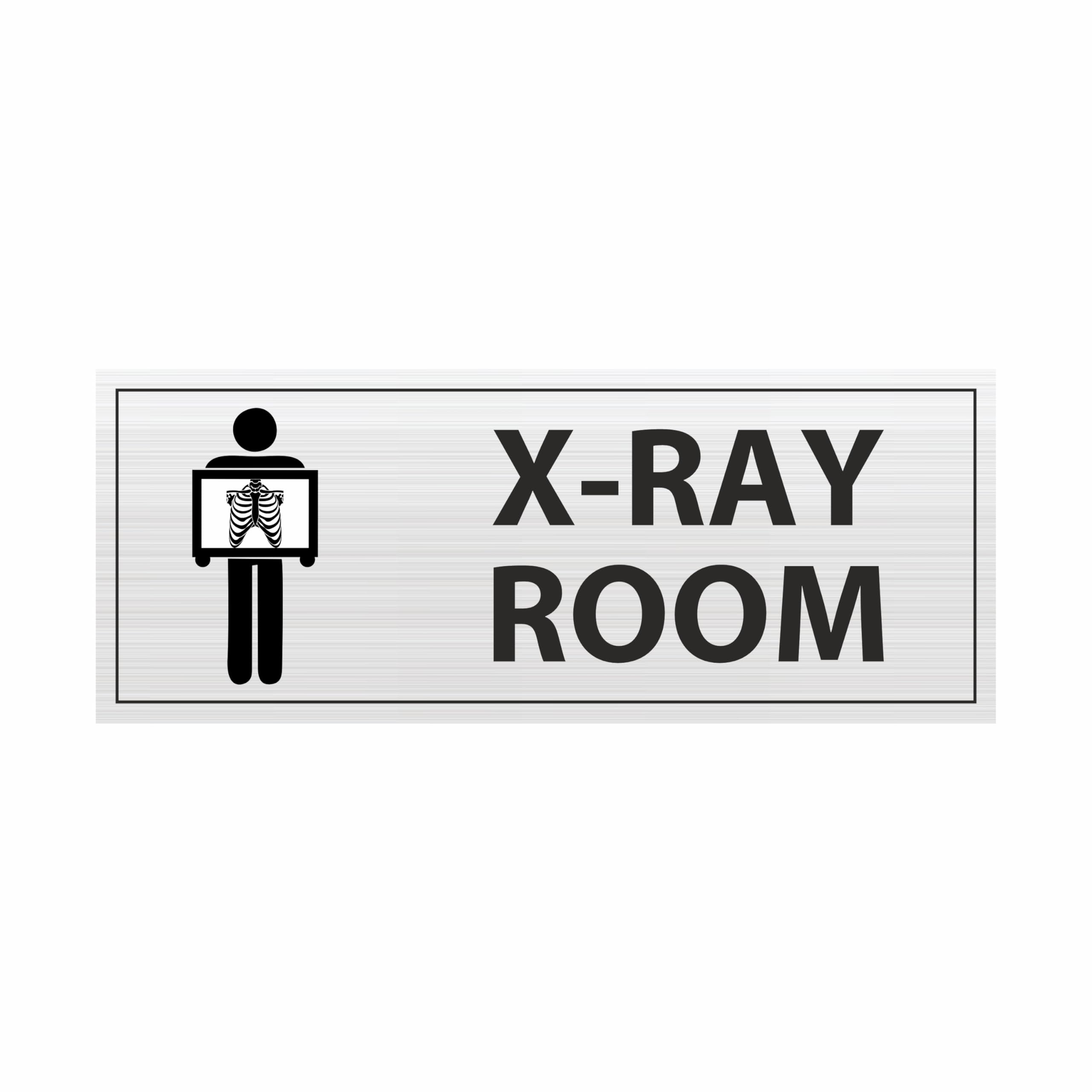 Anne Print Solutions® X Ray Sign Board Stainless Steel Size 8.25 Inch X ...