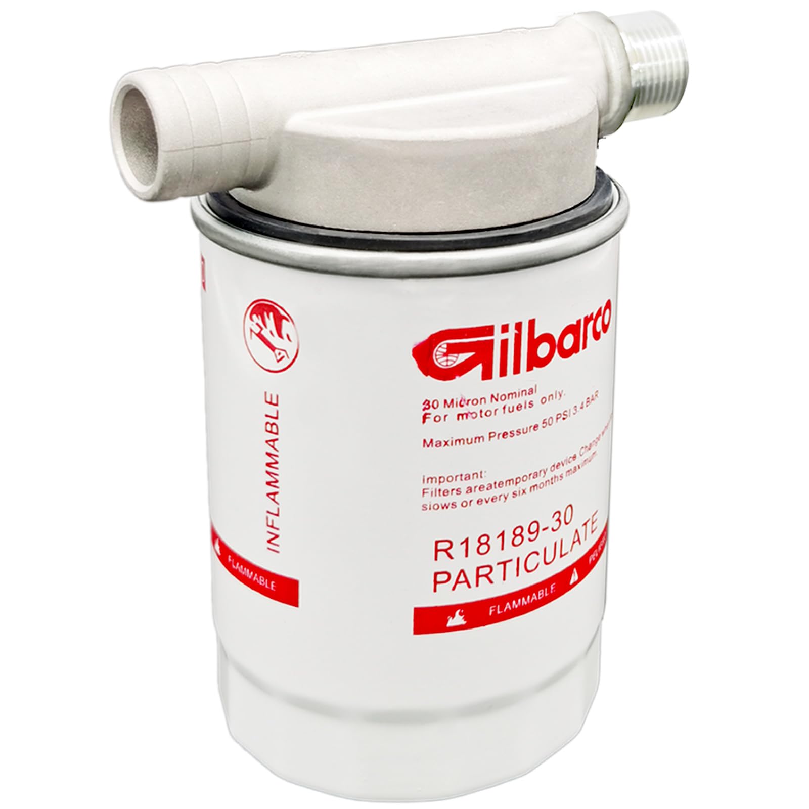Snapklik.com : Tuntrol 3/4 Inch NPT High Flow Fuel Filter For Transfer Pump