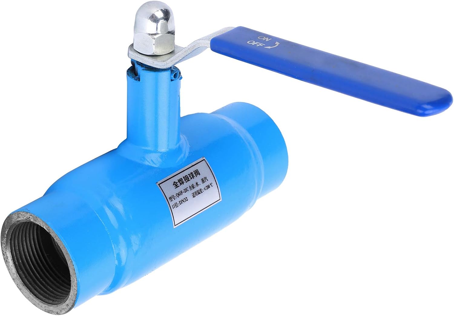 Q61F-25C-DN40 Integral Ball Valve Lightweight Welding Ball Valve Small Size for Ball Valve ...