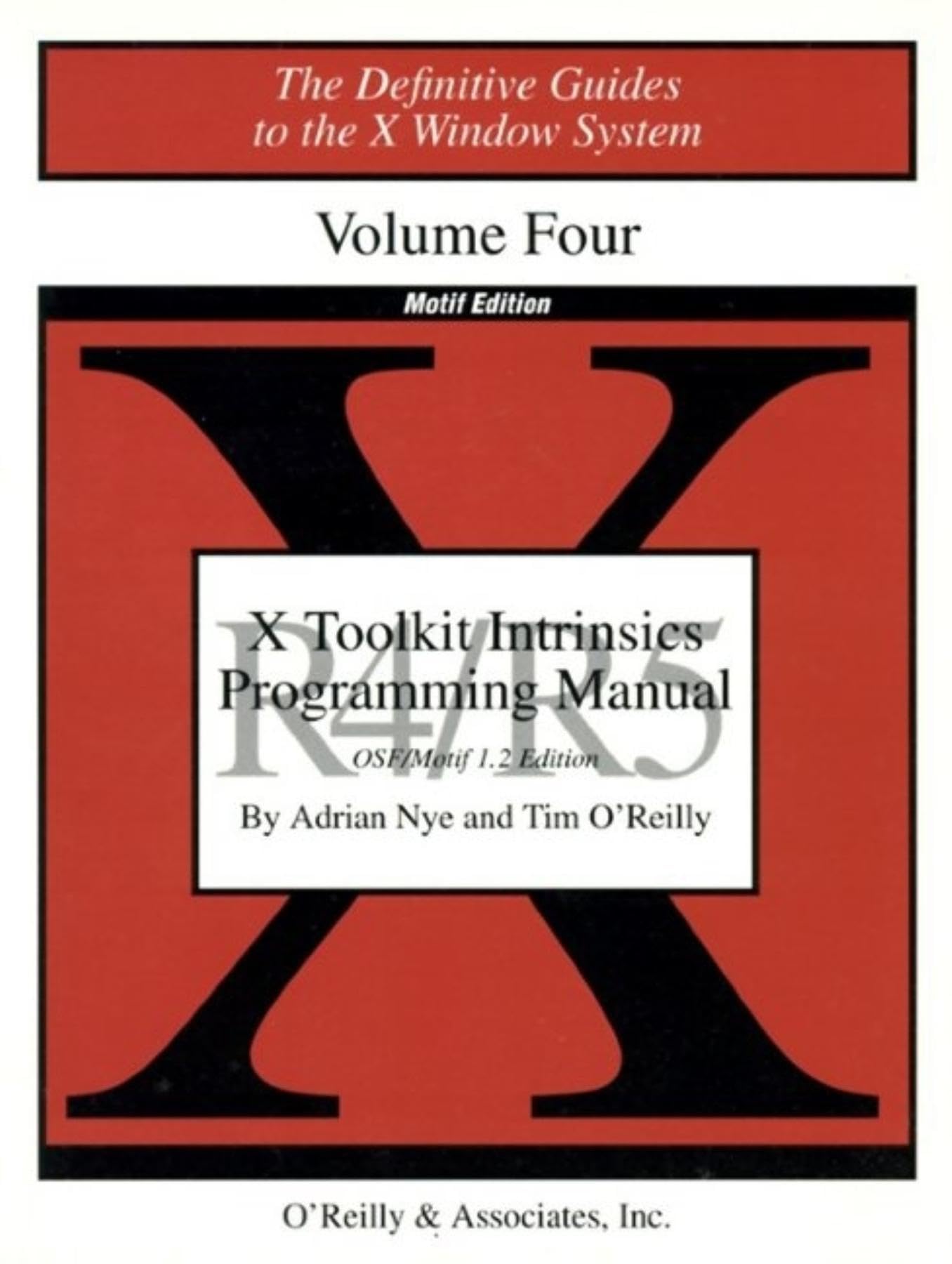 Amazon.com: X Toolkit Intrinsics Prog Vol 4M: Motif Edition ...