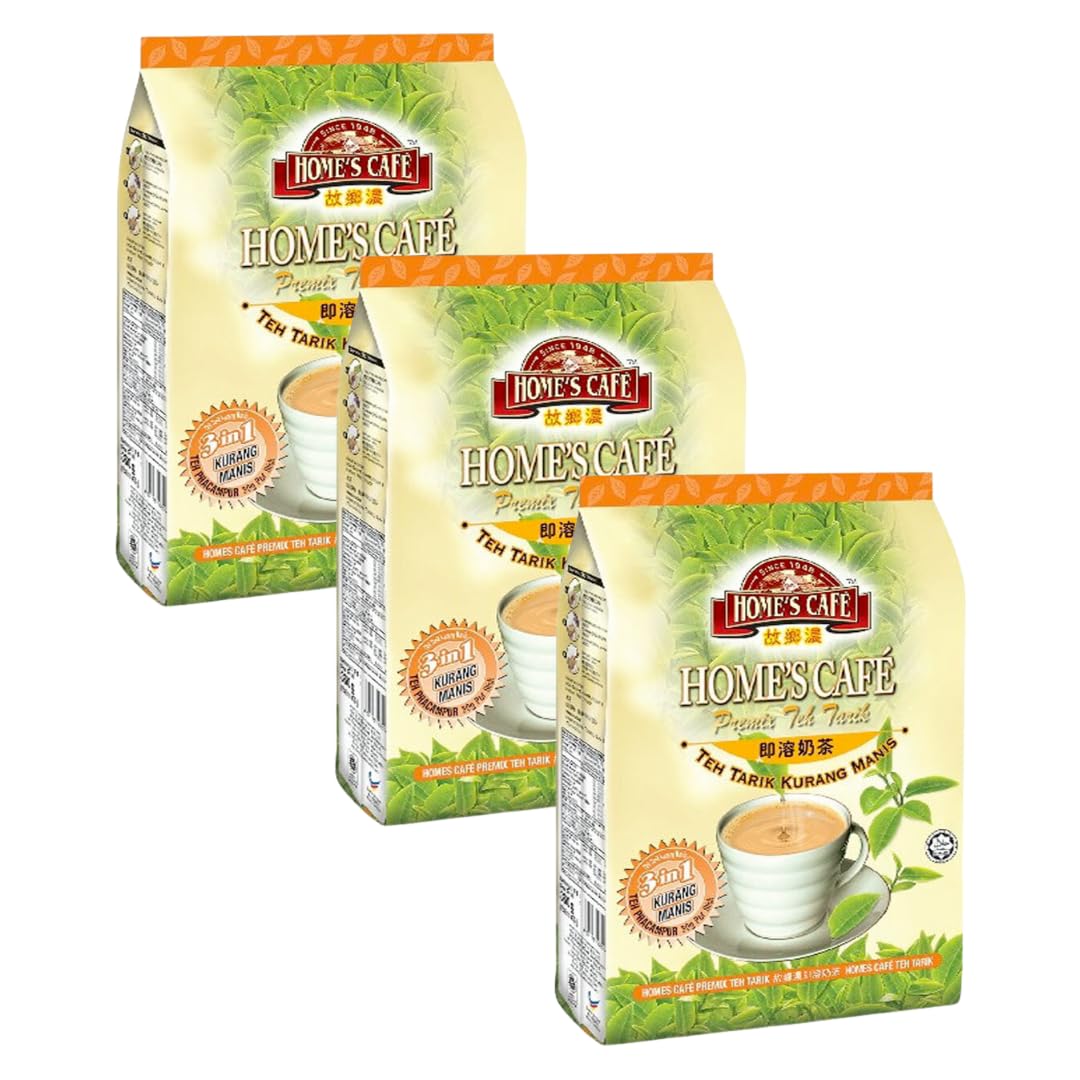 Home's Cafe Malaysian Coffee & Milk Tea Sachets Instant Drinks - 3 in 1 ...