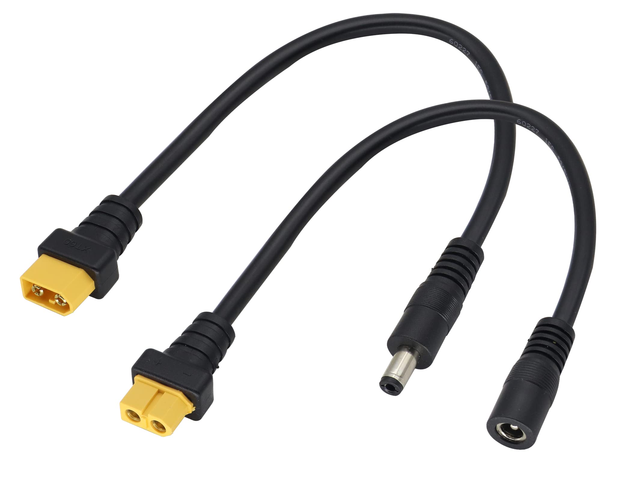 Amazon.com: HCFeng XT60 to DC Adapter Cable XT60 Male/Female to DC 5 ...