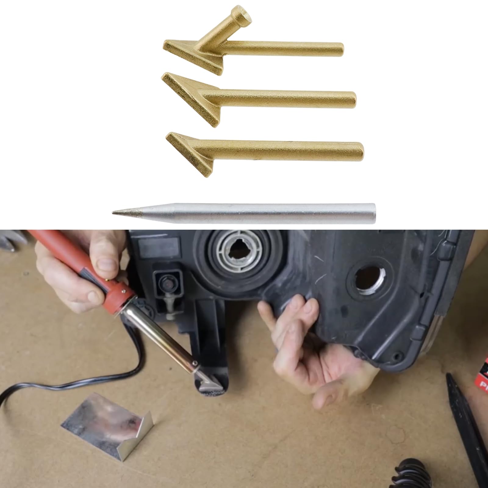 Snapklik.com : Plastic Welding Tips,Gold Welder Soldering Iron Tips ...