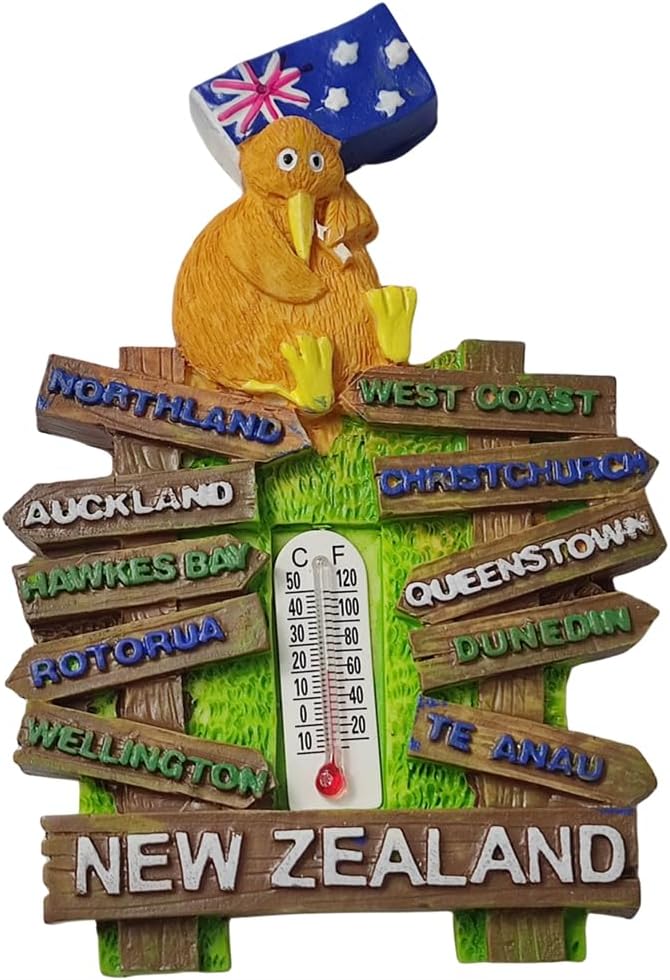 Amazon.com: 3D New Zealand Fridge Magnet Tourist Souvenir Refrigerator ...
