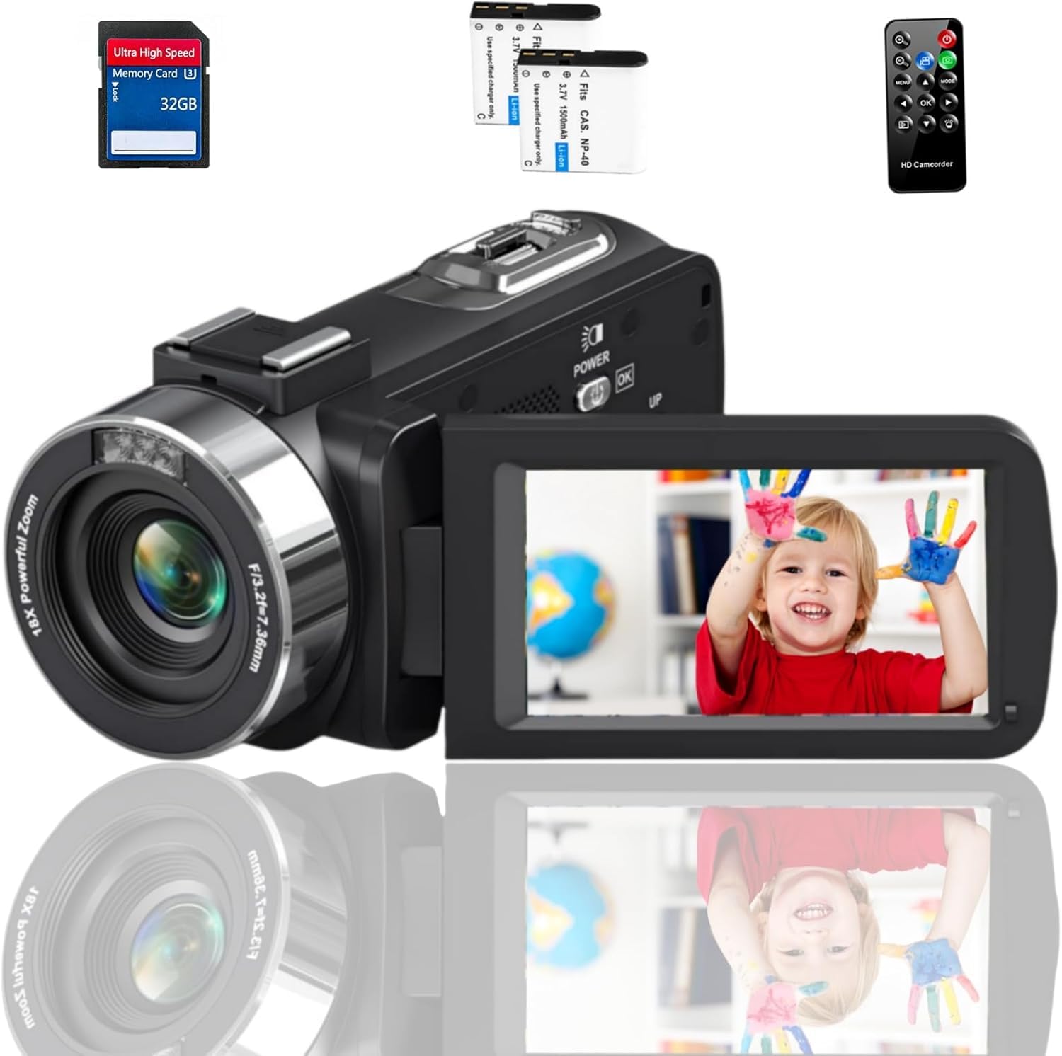 Amazon.com : Yuejewlry 4K Video Camera Camcorder,48MP 30FPS YouTube ...