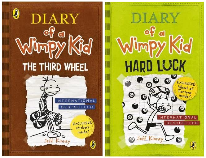 Buy Diary of a Wimpy Kid: The Third Wheel (Book 7)+Diary of a Wimpy Kid ...