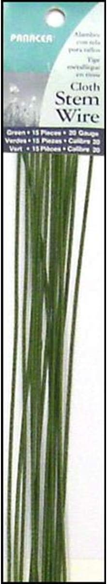 Amazon.com: Cloth Covered Stem Wire 20 Gauge 18" 15/Pkg-Green