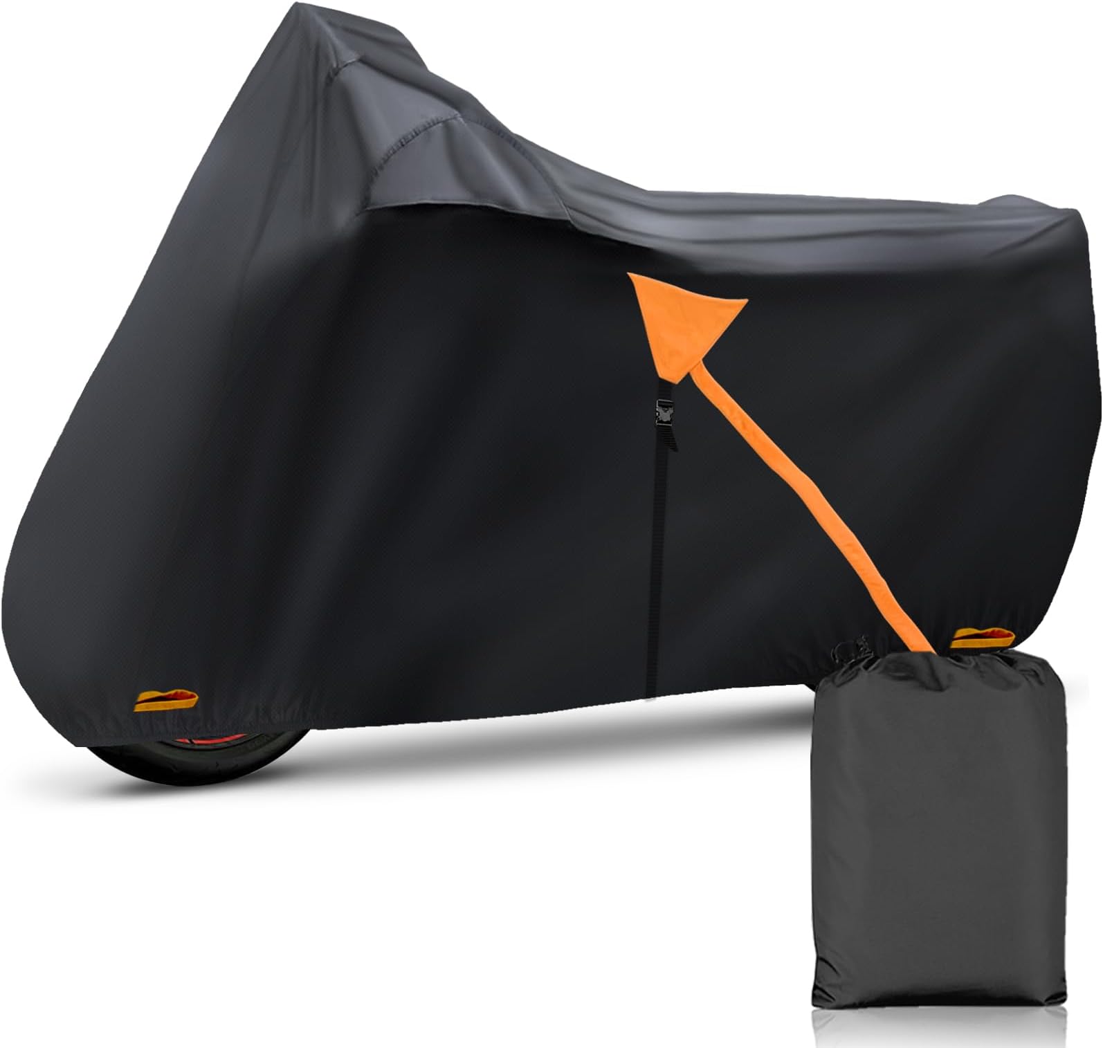 Autolion Motorcycle Cover,300D Super Waterproof Outdoor Cover for All ...