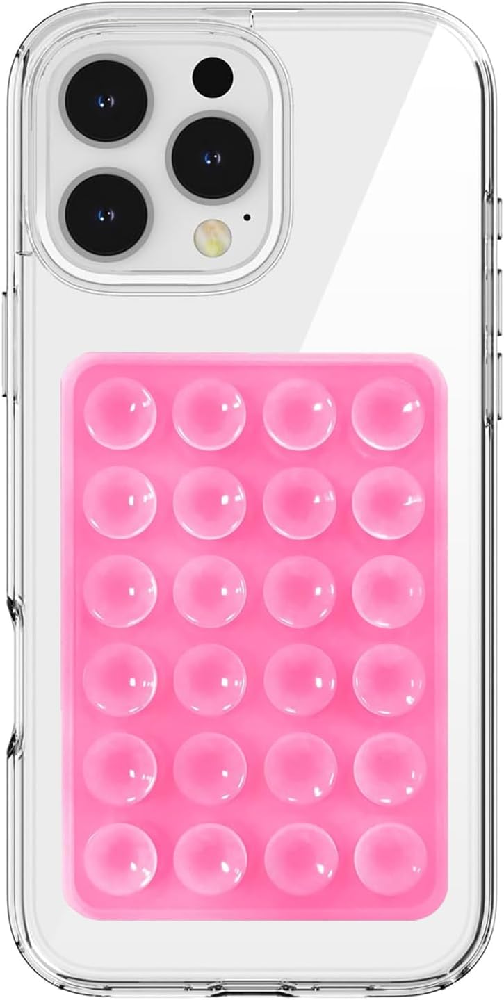 Amazon.com: OCTOBUDDY - Silicone Suction Phone Case Adhesive Mount ...