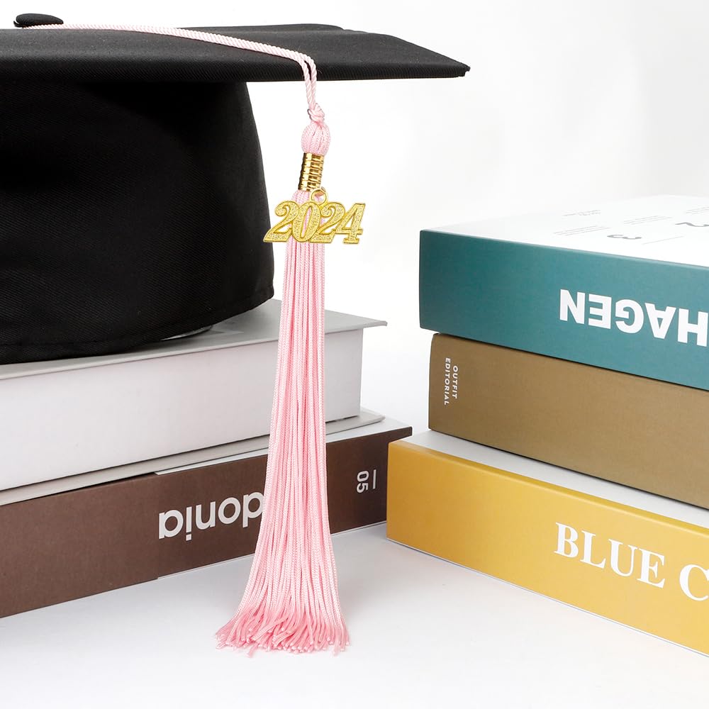 Snapklik.com : 2024 Tassel Graduation 2 Pcs, 2024 Tassel Charm, Pink ...