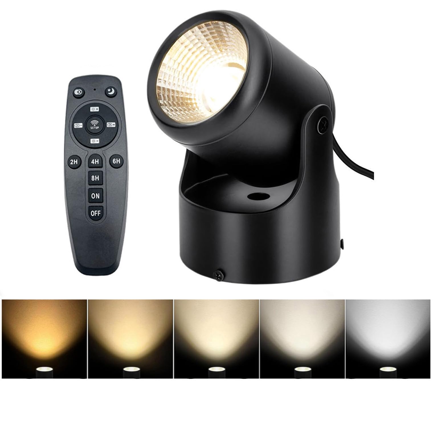 Unirence Spot Light Indoor LED Spot Uplight Warm White Floor Up Lights ...