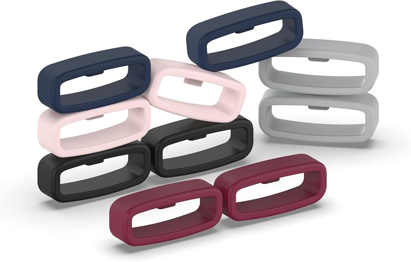 Amazon.com: 10-PACKS Loops Compatible with Fitbit Versa 4/Versa 3/Versa ...