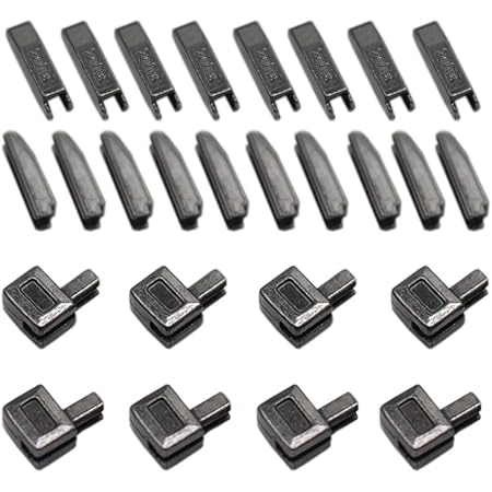 Amazon.com: 2 sets silver #3 metal zipper head box zipper Pull ...