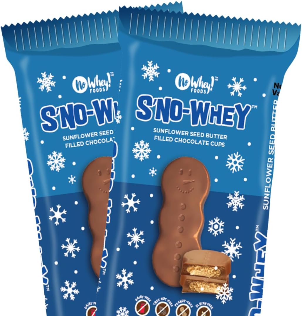 Amazon.com : Snowhey Chocolate Snowman Candy, Peanot Butter Filled ...