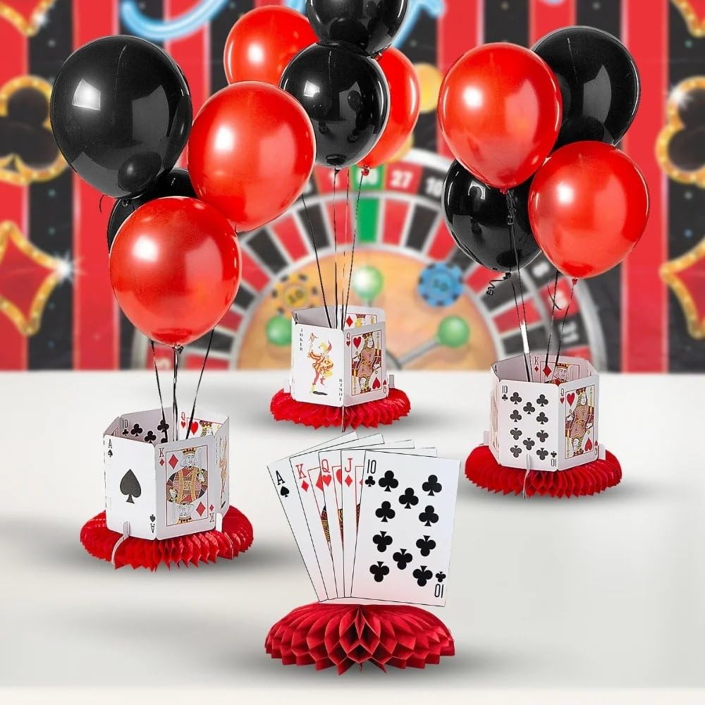 Playing Card Centerpieces