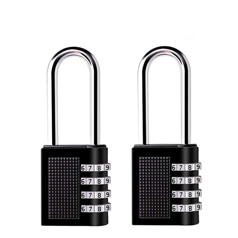 Buy Combination Padlock [2-Pack] Long Padlock Locker Locks, Weather ...