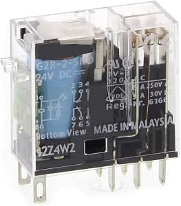 Amazon.co.jp: (INDUSTRIAL) 10pcs Mini Power Relay Plug-in Terminal Type ...