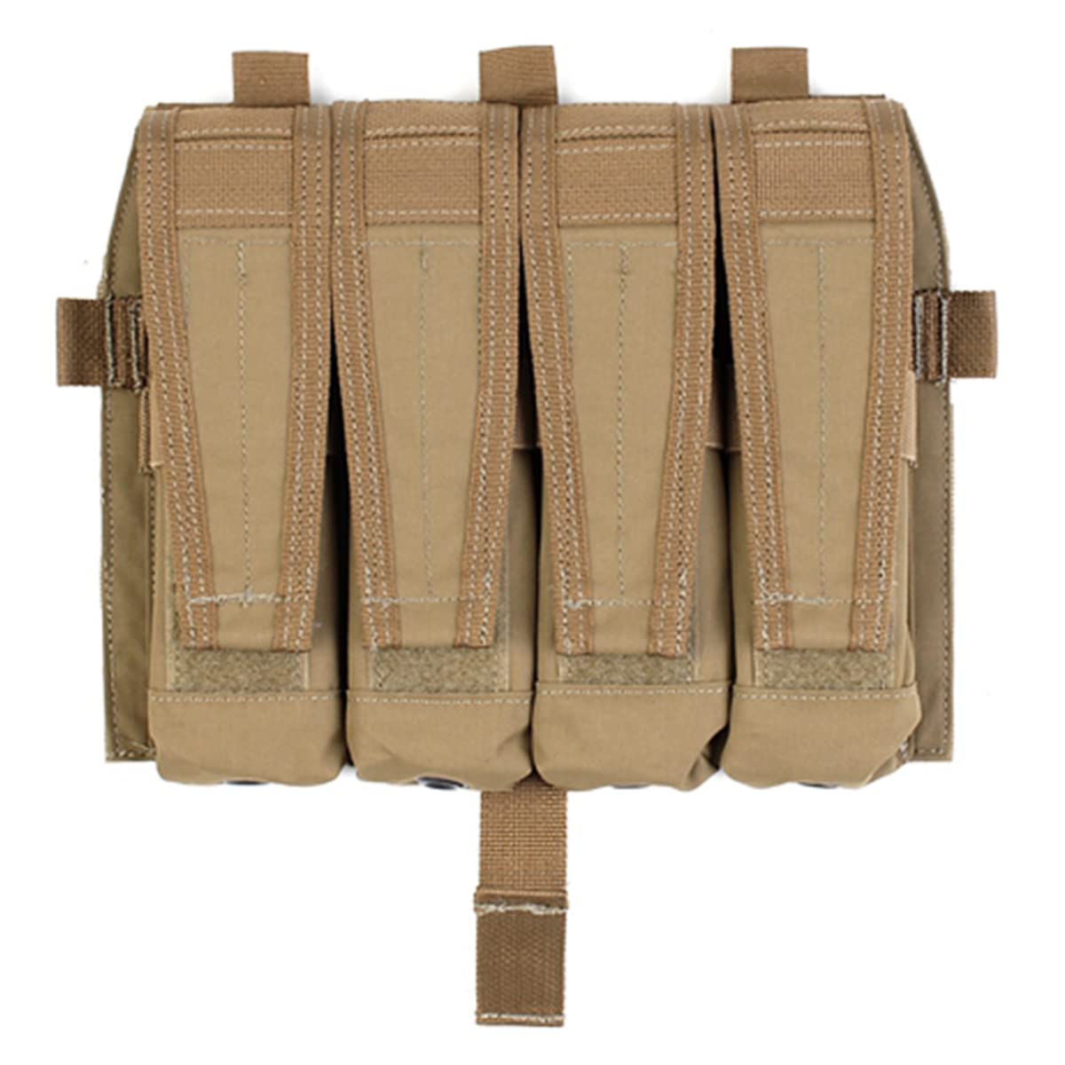 Buy SeeboJK Quadruple Mag Pouch, Universal Molle .45 Magazine Pouch ...