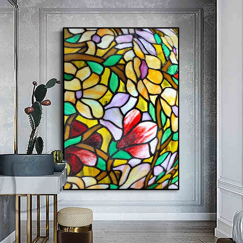 Stained Glass Applique Window Sticker