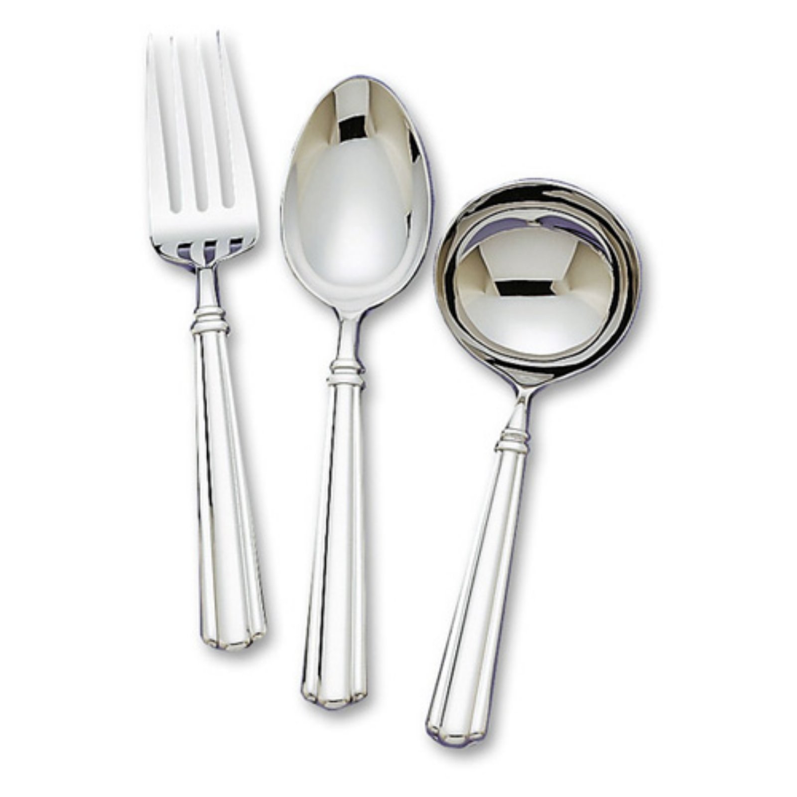 Amazon.com | Reed & Barton Preston 3-Piece Serving Set Stainless One ...