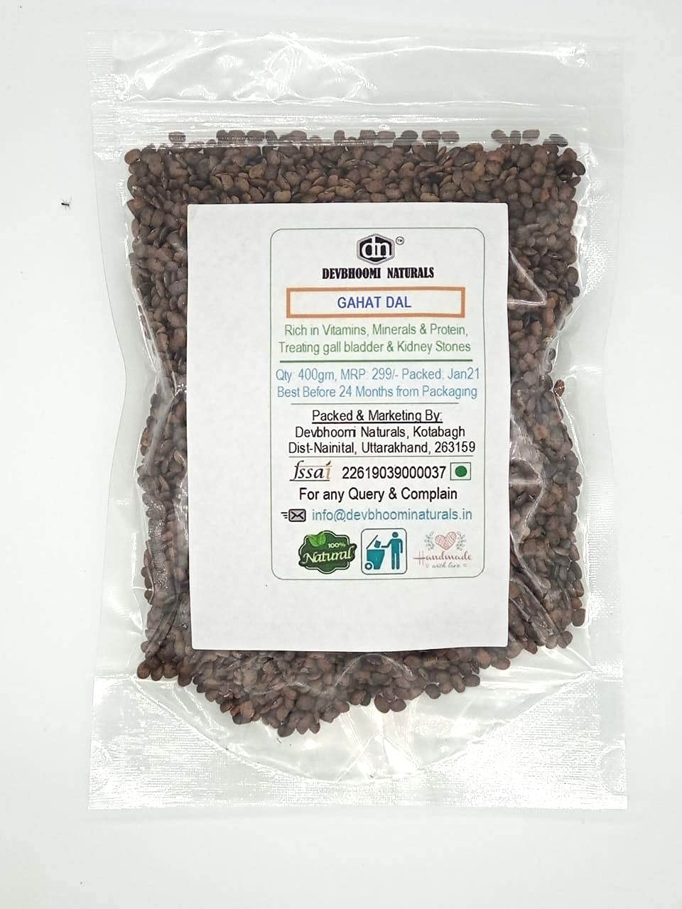 Devbhoomi Naturals Natural Gahat Dal / Kulthi / Horse Gram is 100% Pure ...