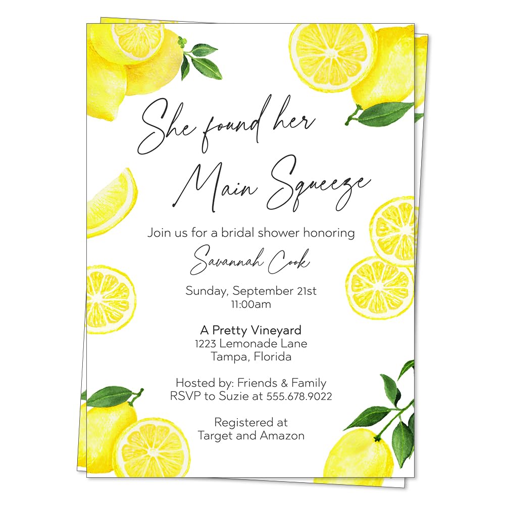 Lemonade Stand Invitations Zazzle