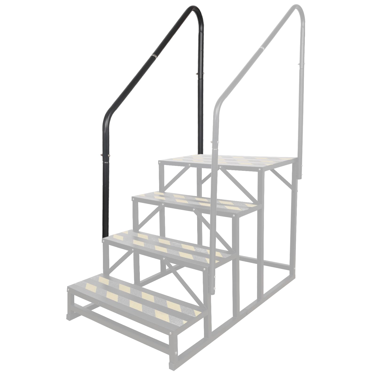 Snapklik.com : Tocretoare RV Entry Assist Handrail - 4 Steps Compatible