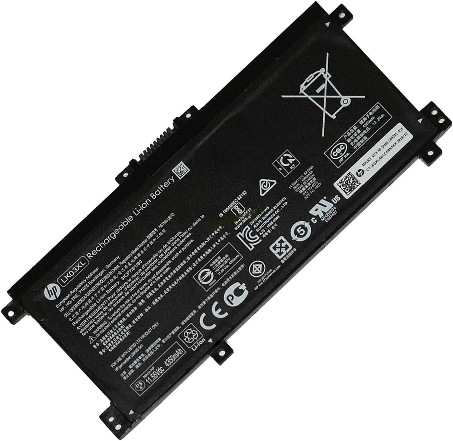 Amazon.com: LK03XL 916814-855 l09281-855 Battery for HP Envy X360 15 ...